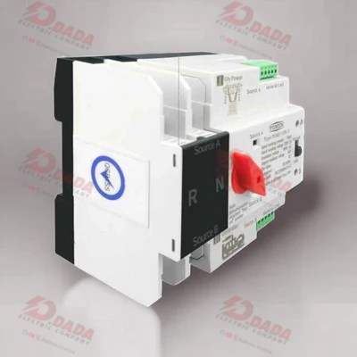 TOMZN Single Phase Din Rail ATS 220V Dual Power Automatic Transfer Switches - Image 2